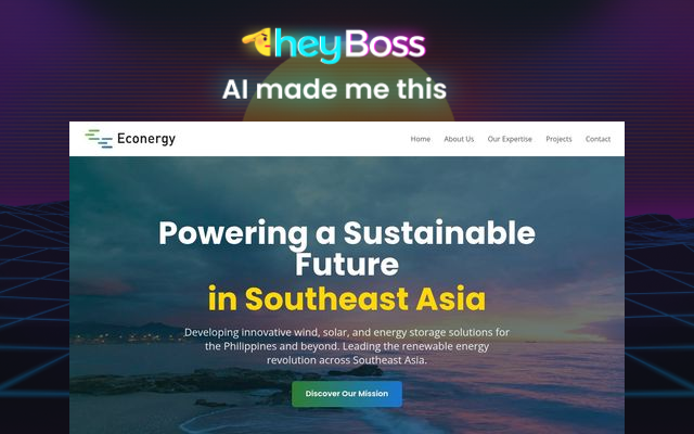 Econergy Renewable Power Philippines Inc. - Powering a Sustainable Future